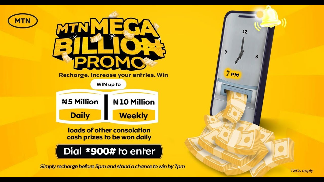 MTN MEGA BILLION PROMO DAY 25 - YouTube