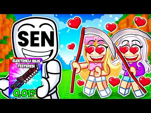 SEN OP CHAINSAW Kullanarak KIZLARI ETKİLEDİN - Roblox