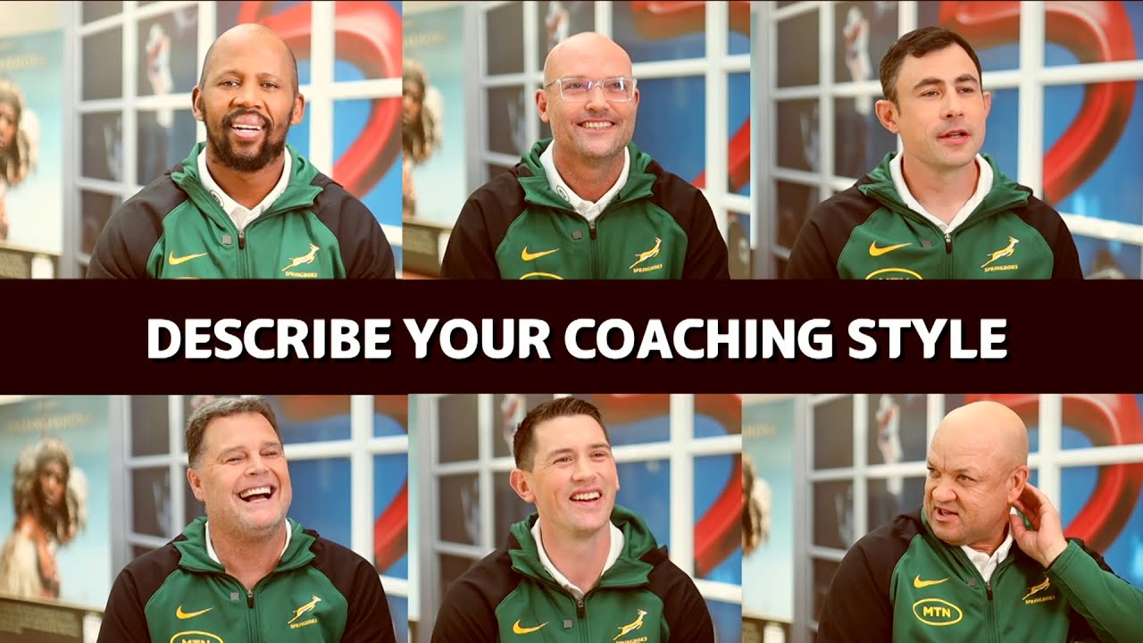The Springbok Management Team Describe Their Coaching Style - YouTube