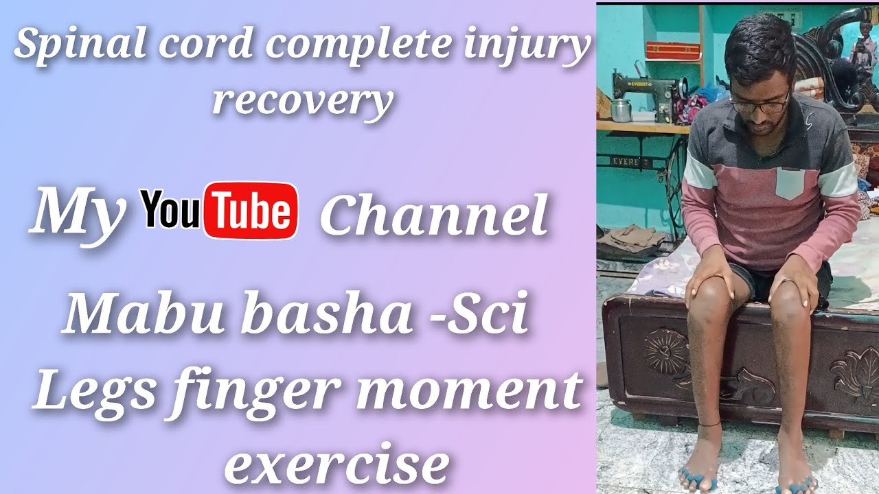Legs fingers moment exercise|| #spinalcordinjury #sci # ...
