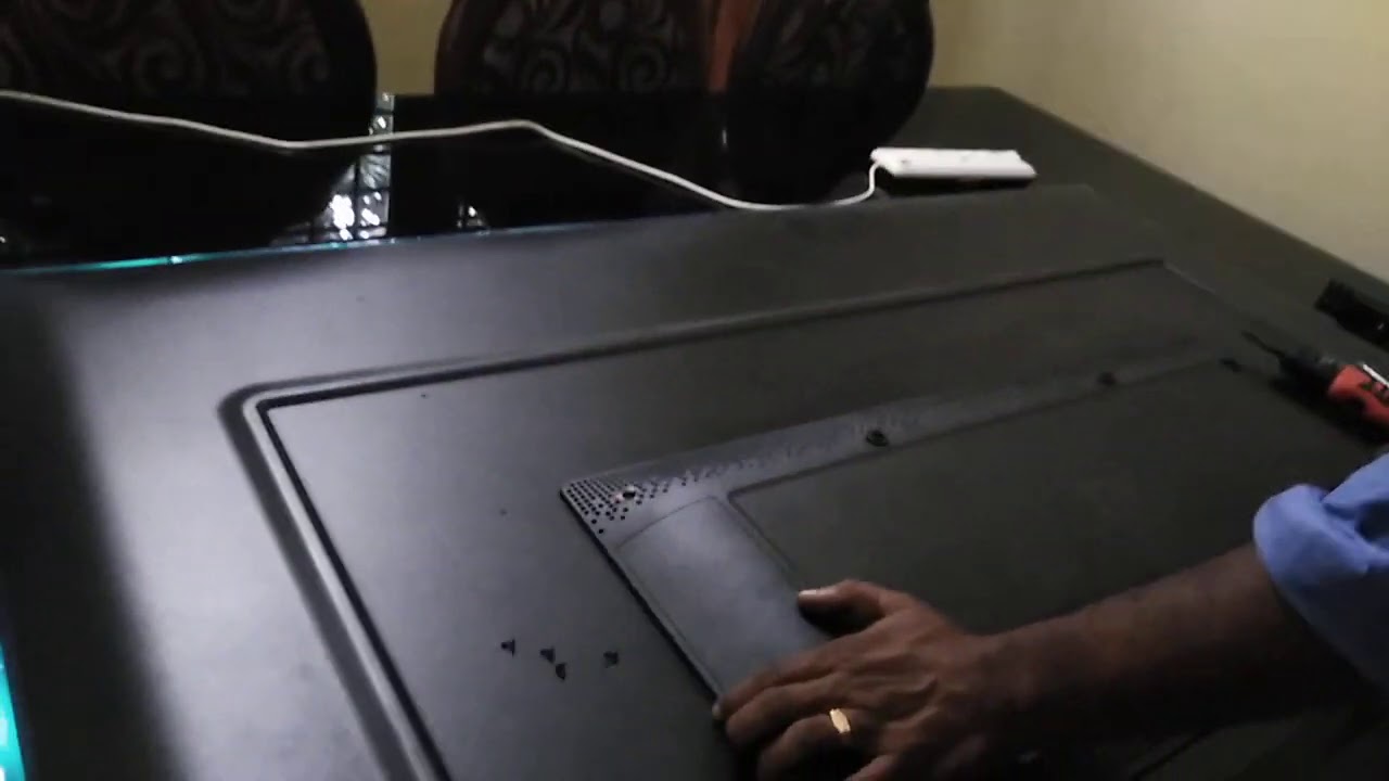 Mi Tv 65' back cover opening - YouTube
