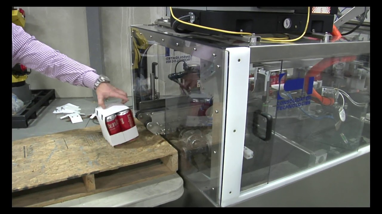 Consolidated Technologies - Sleever US 120 - YouTube