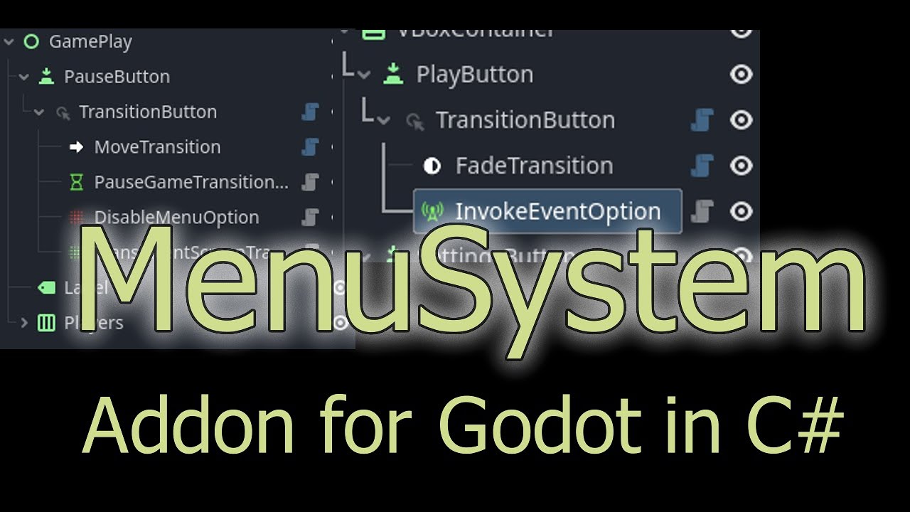 Godot Menu Transition System - YouTube