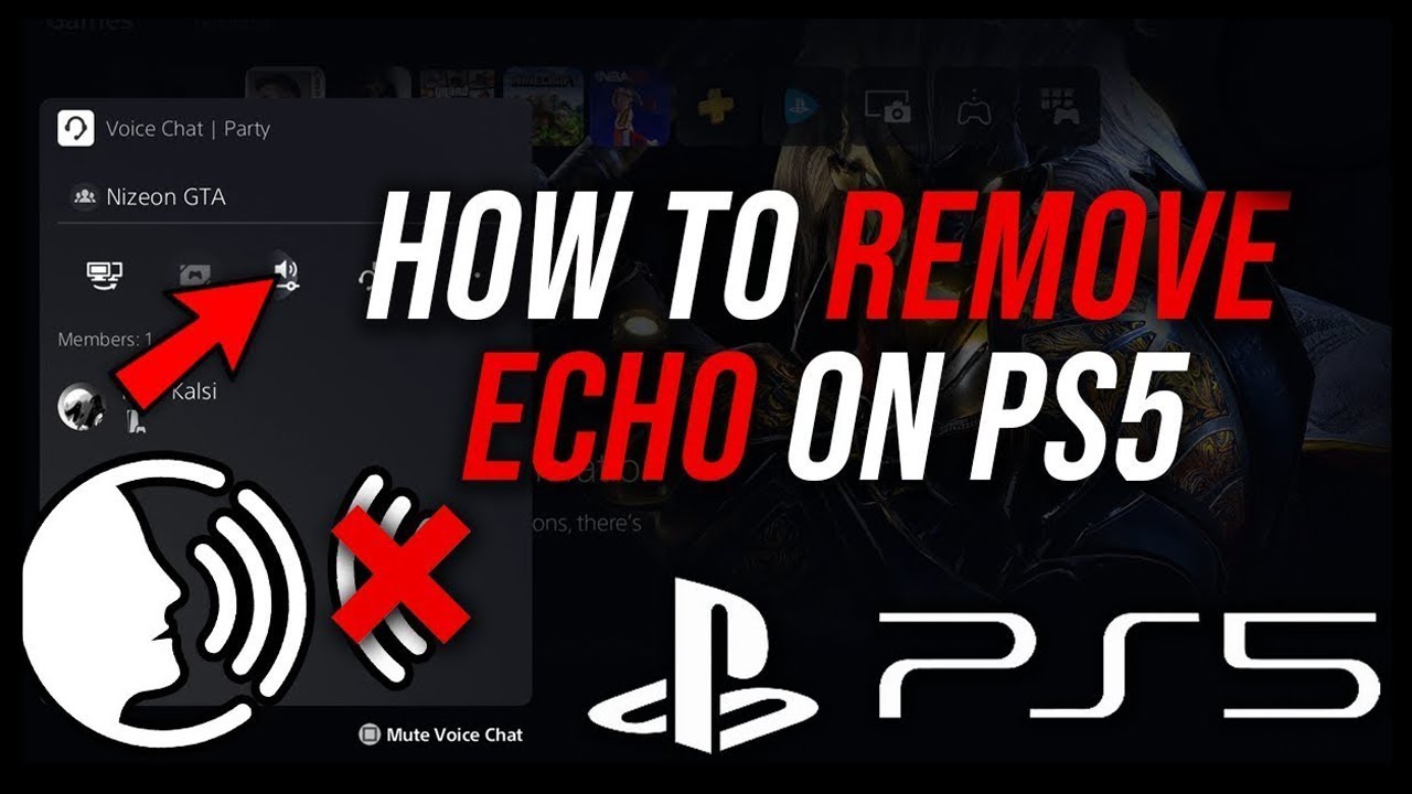 How to Remove Echo from PS5 Microphone | Easy Fix - YouTube