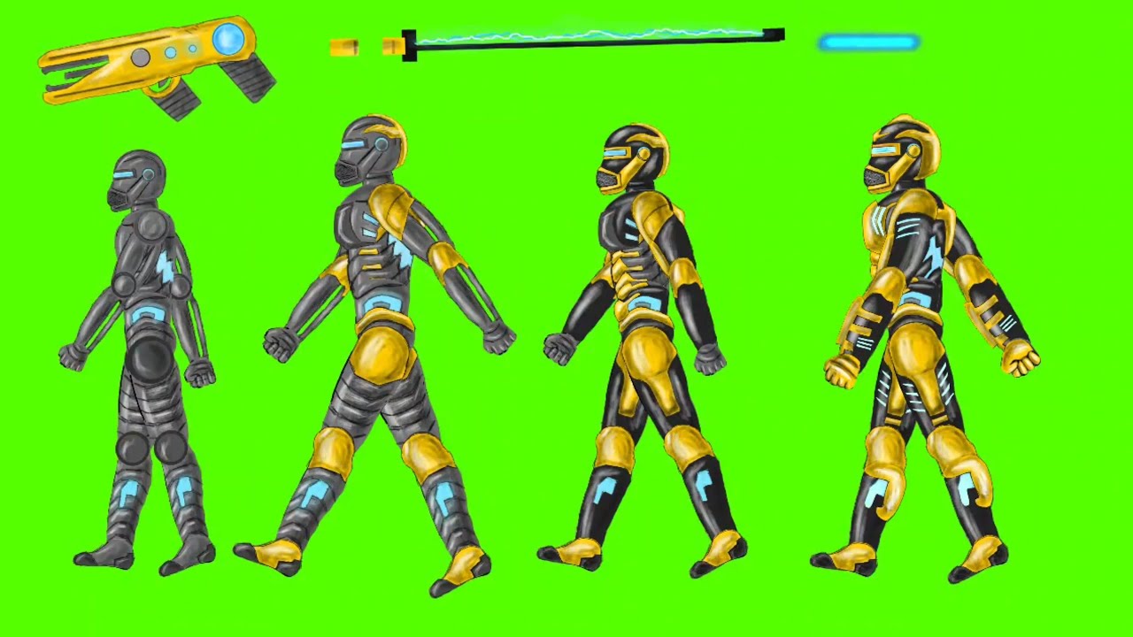 War Robots Pack DC2 । Drawing Cartoons 2 Item Download । Рисуем ...