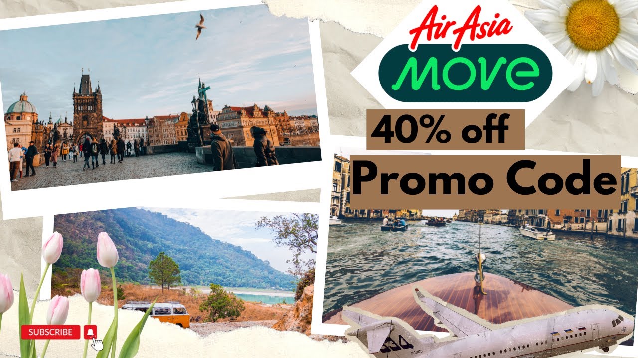 AirAsia Move Promo Code 75% OFF Use in Flight Booking Hotel Booking or ...
