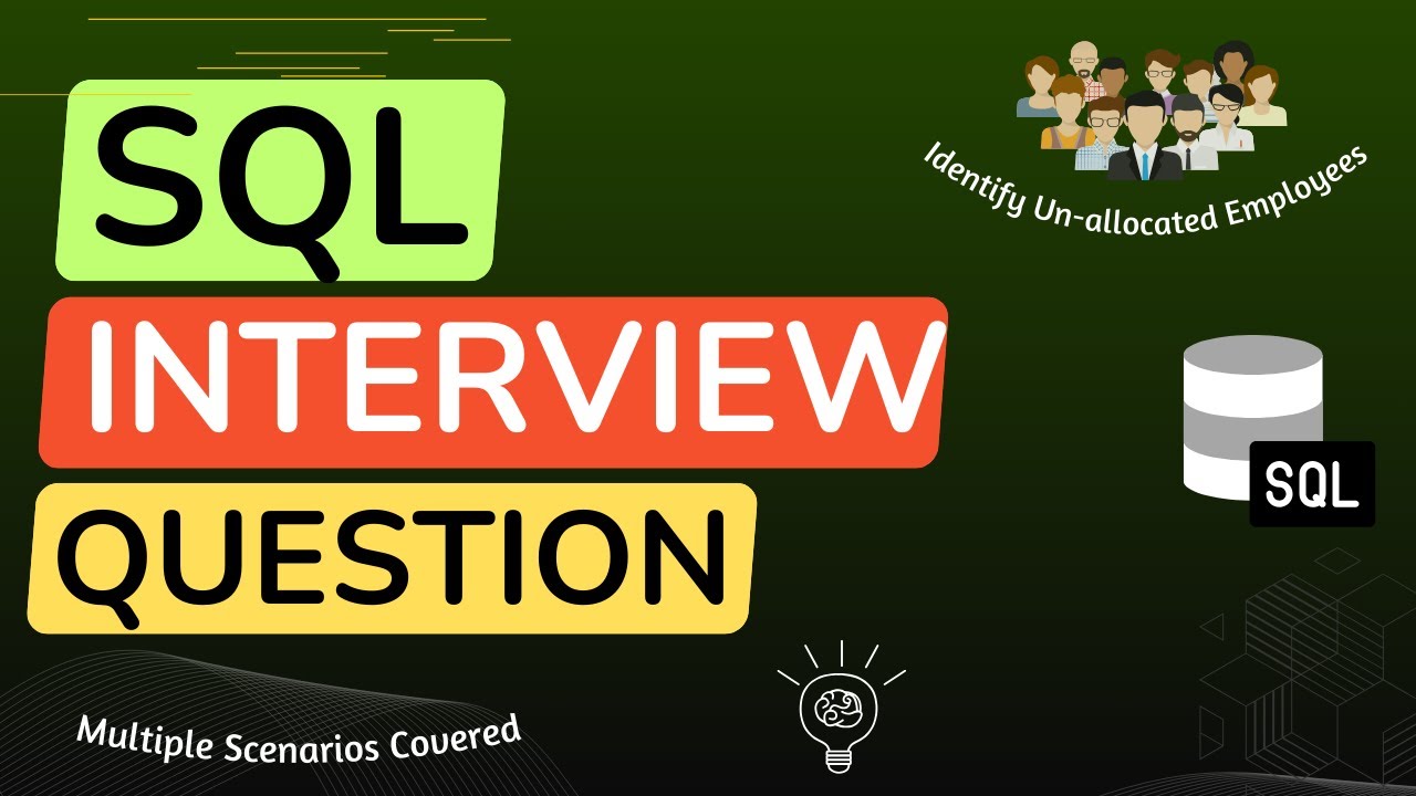 🔥SQL Interview Question | Must Watch for Beginners🔥 - YouTube