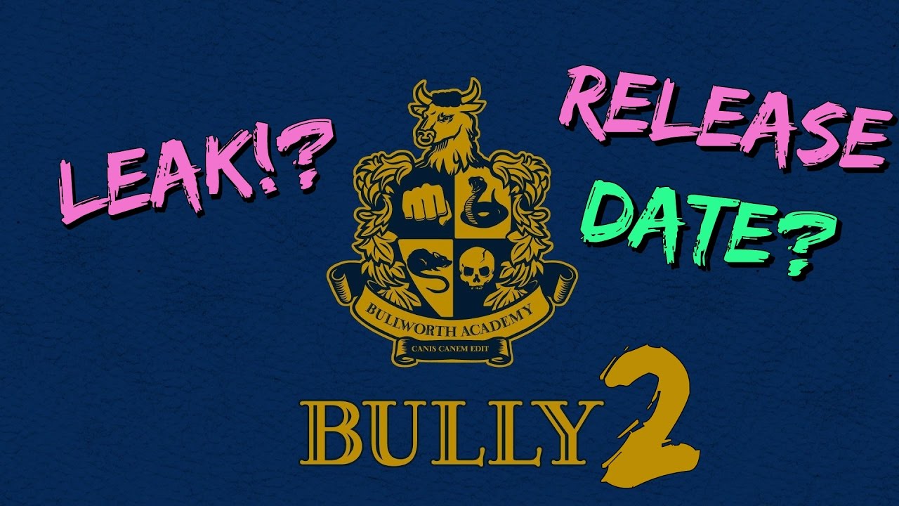 BULLY 2! | Leak? & Possible Release Date? - Gaming News - YouTube