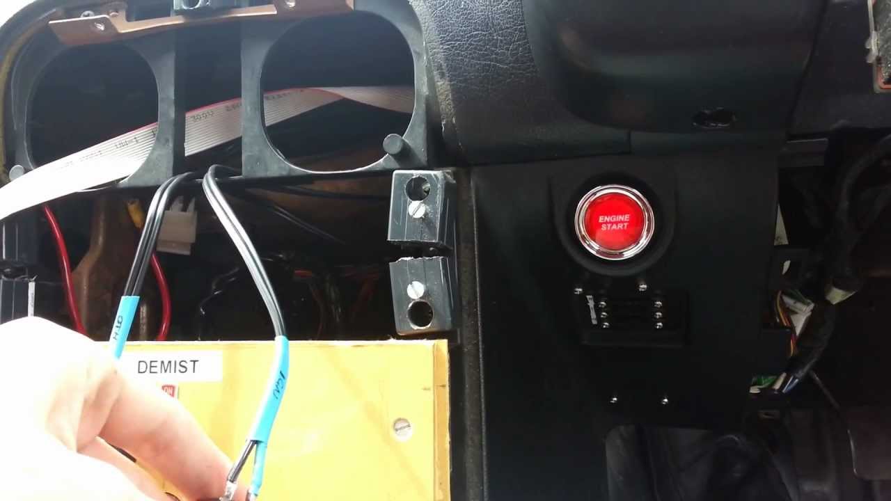 Mx5 Plug and Play Keyless Start (Race car style) - YouTube