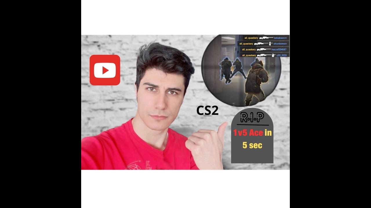 best Ace in Cs2 . 1v5 Ace in 5 seconds - YouTube