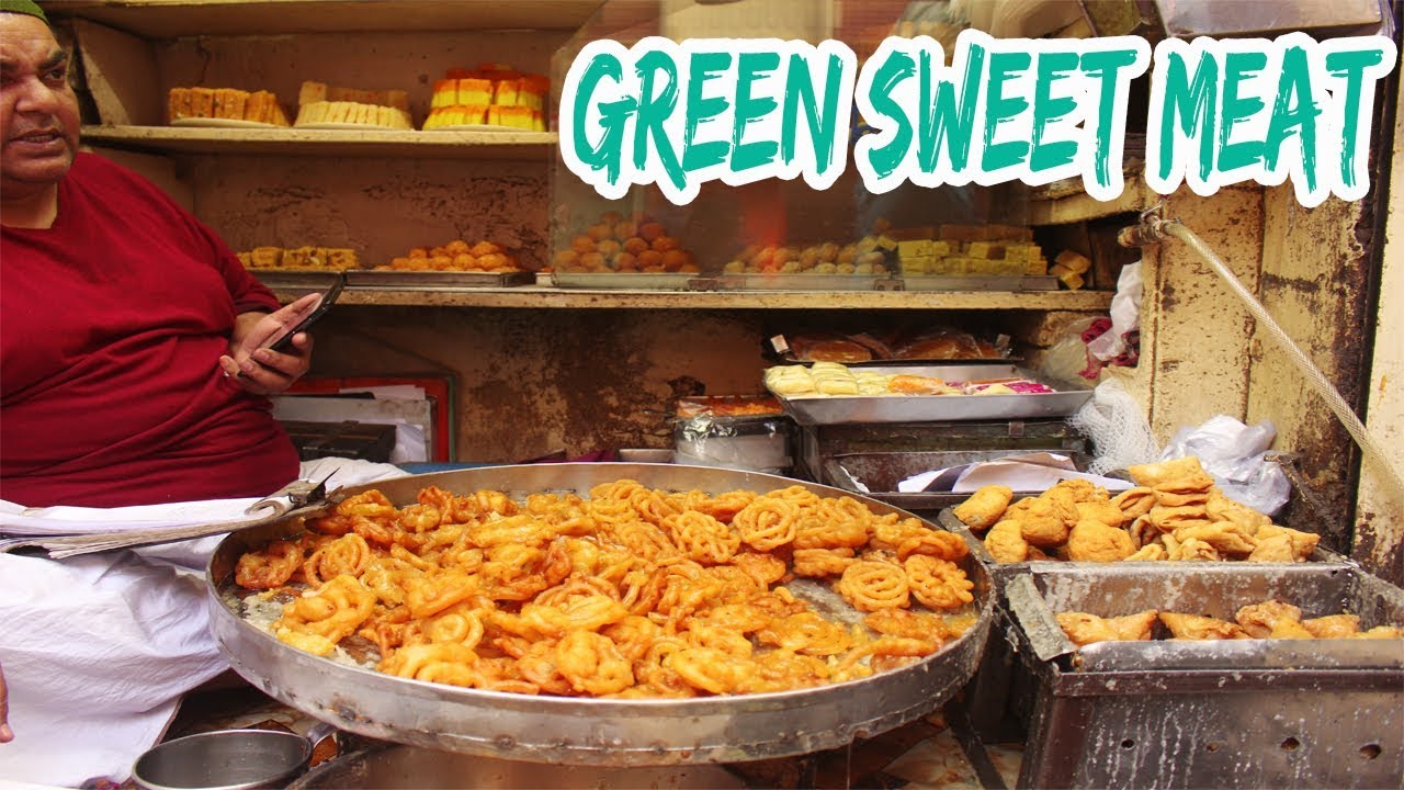Green Sweet Meat | Most Popular Sweet in Old Dhaka | Amazing Sweet ...