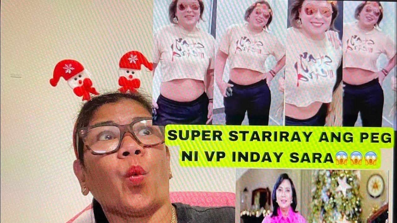 SUPER XMAS COSTUME/OUTFIT NI VP INDAY SARA DUTERTE - YouTube