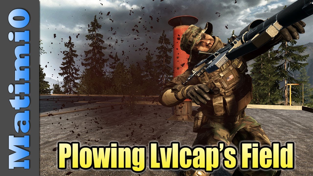 PP-2000 Duel - Plowing Levelcap's Field - Battlefield 4 - YouTube
