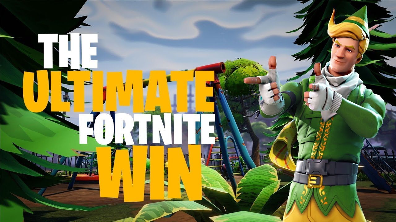 THE ULTIMATE WIN?! | FORTNITE BATTLE ROYALE - YouTube