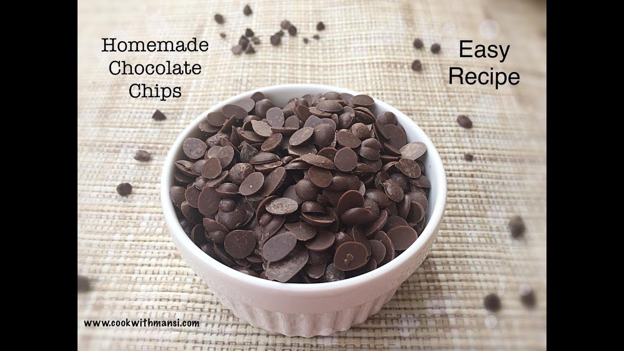 How To Make Choco Chips Homemade Chocolate Chips Recipe Choco Chips Recipe Youtube