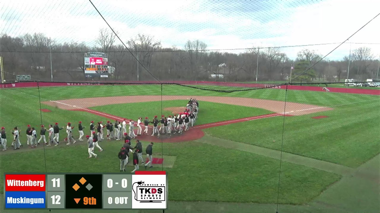 Wittenberg Baseball vs Muskingum (March 16th) - YouTube