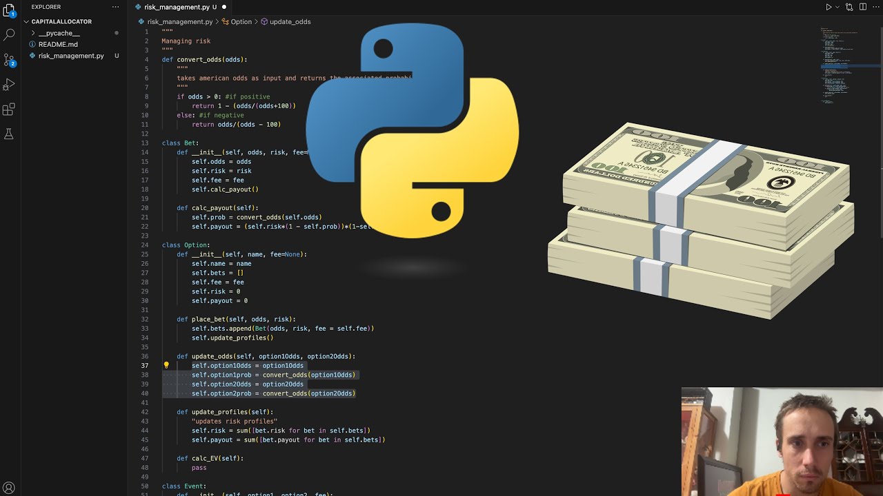 Programming Sports Betting Package in Python - YouTube