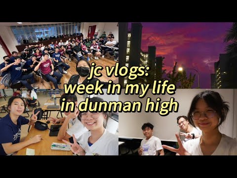 week in my life in dunman high as a jc 2 | study vlog, script check ...