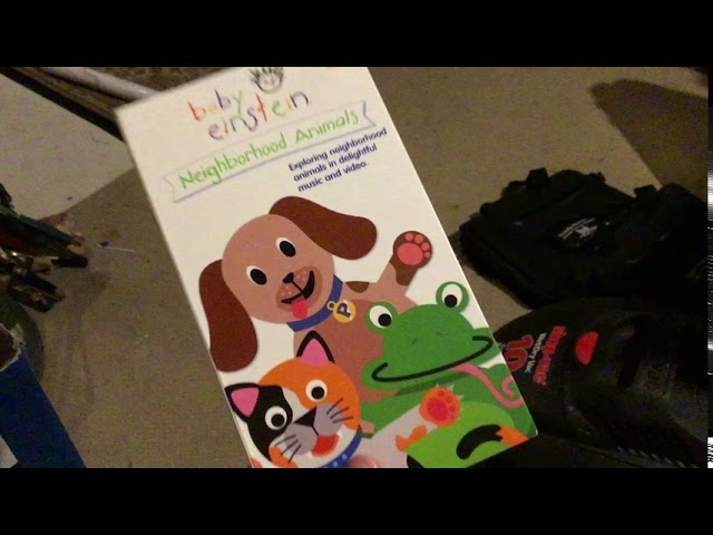 Baby Einstein World Animals Vhs 2003