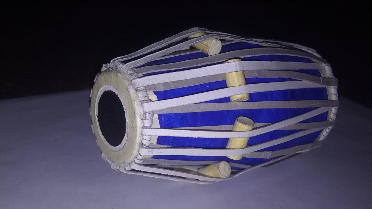 #How to make pakhwaj / mrudang# using paper & cardboard## - YouTube