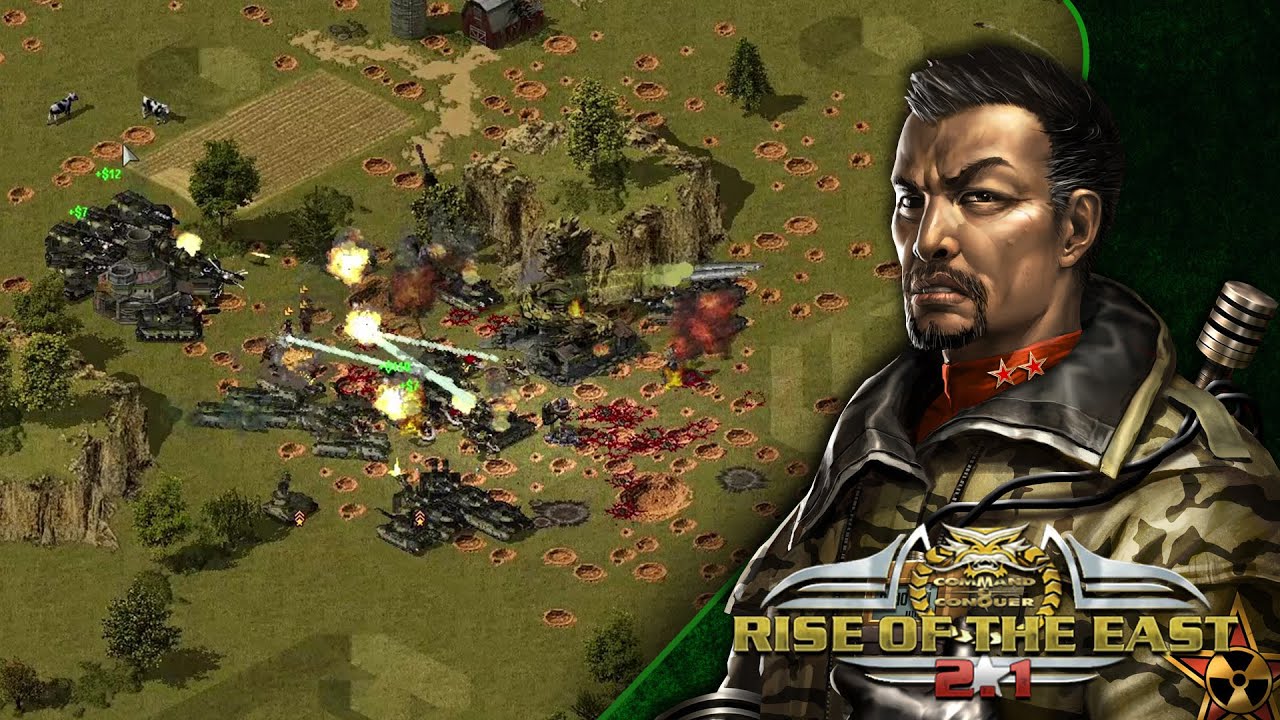 Red Alert 2 - Rise of the East Mod | China vs GLA - YouTube