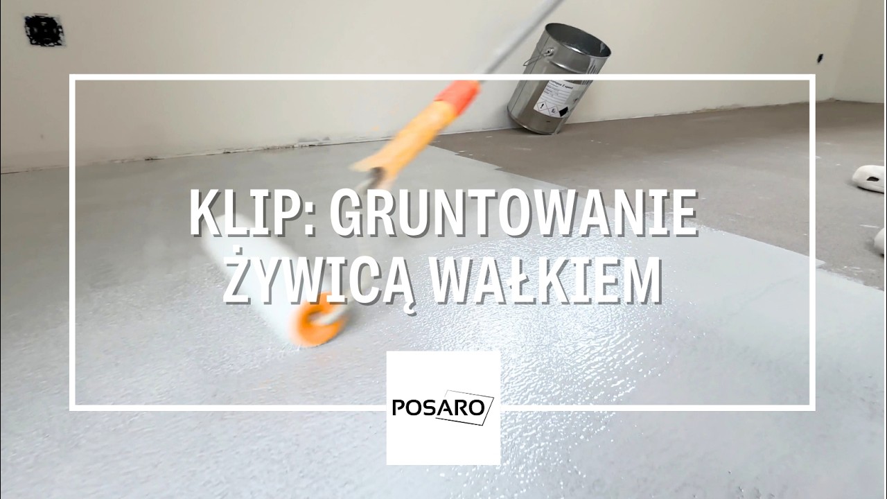 Klip: Gruntowanie żywicą Europox Scratchcoat za pomocą wałka - YouTube