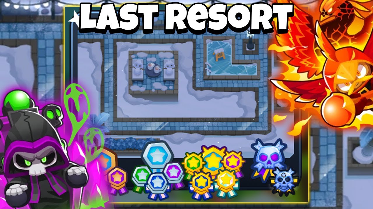Here's How I Black Bordered Last Resort. (BTD6) - YouTube