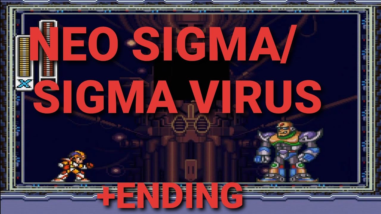 Neo Sigma/Sigma Virus + Ending - Mega Man X2 Boss Battle - YouTube