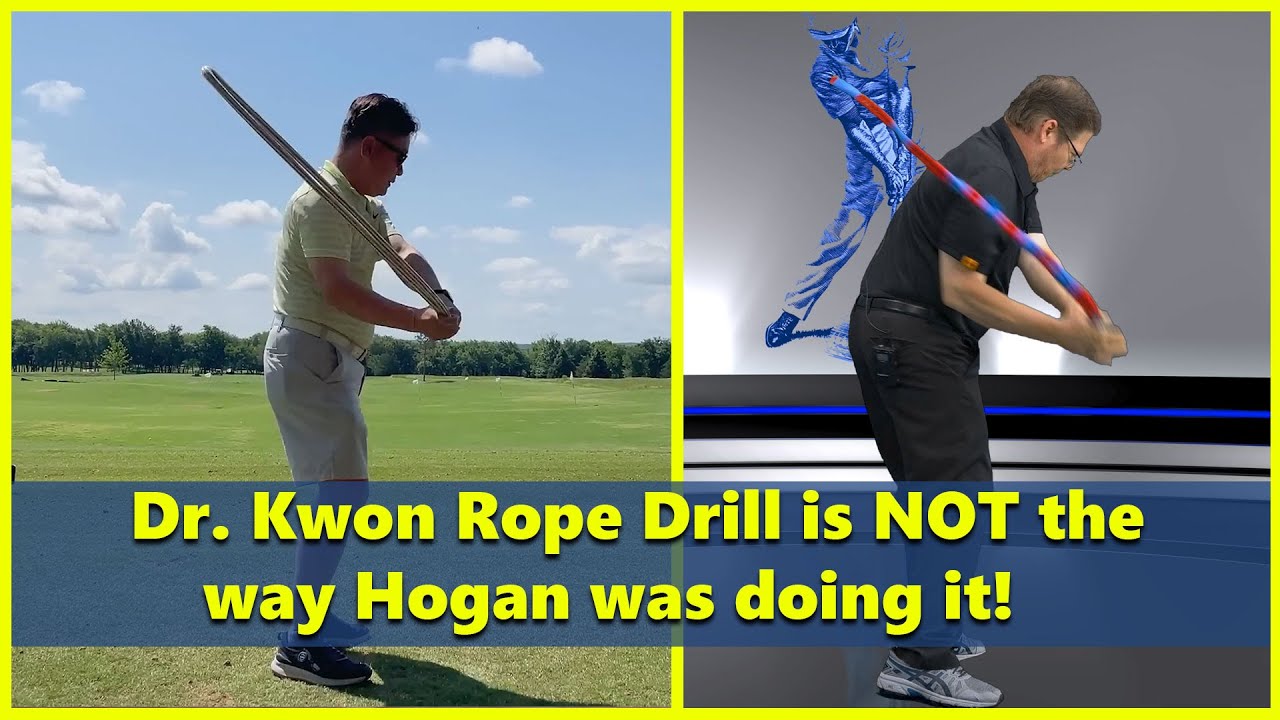 Dr. Kwon Rope Drill - Not What Ben Hogan Was Doing - YouTube