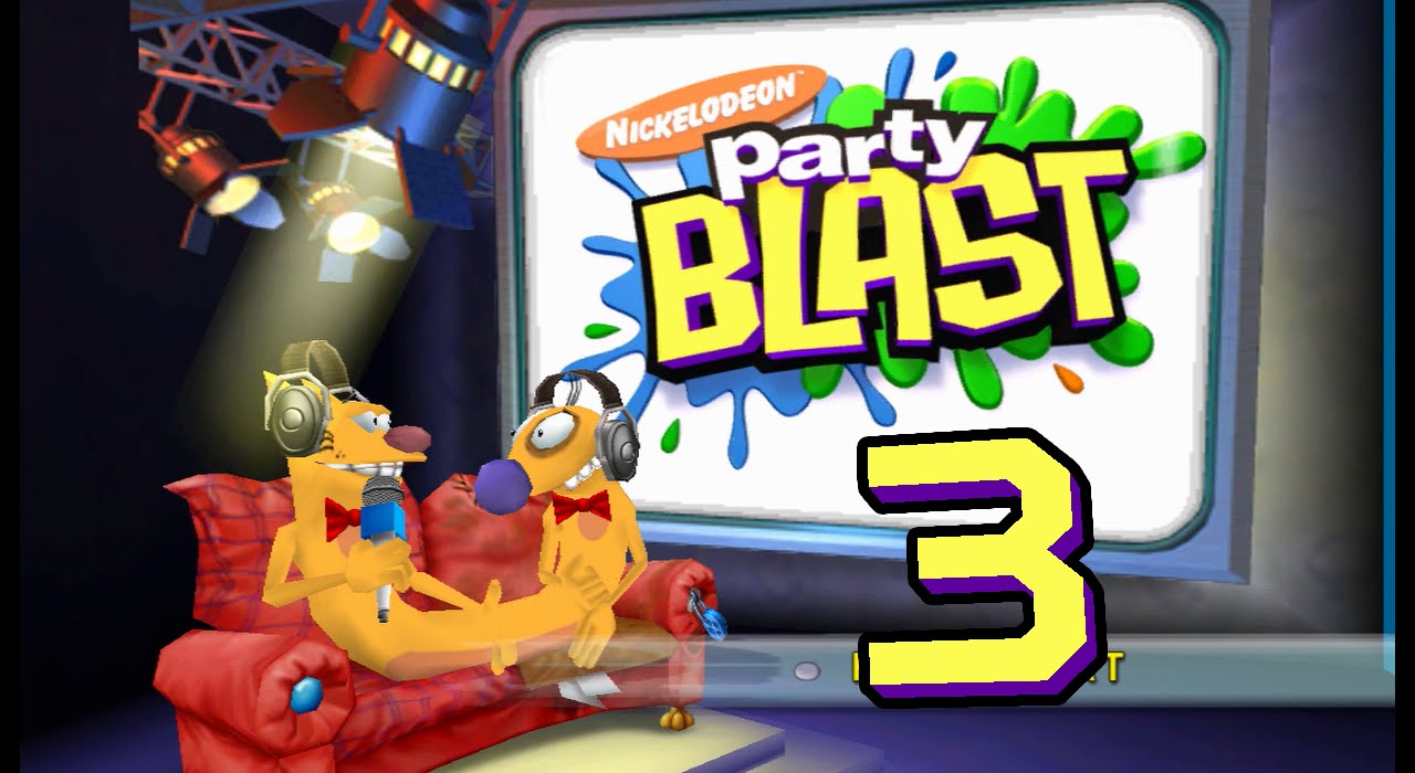 Let's Play Nickelodeon Party Blast, ep 3: Day at the Races - YouTube