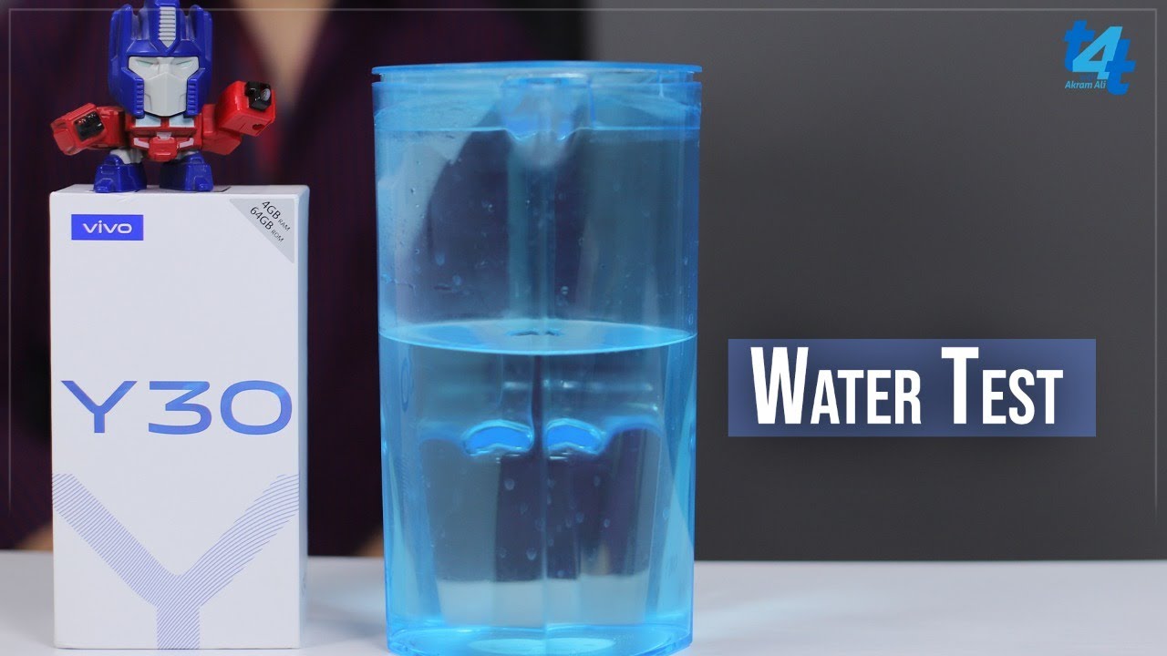 Vivo Y30 Water Test | Is Vivo Y30 a Waterproof device ? Lets Check it ...