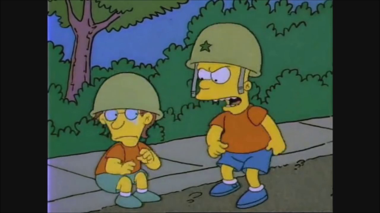 Training Bart's Army - The Simpsons - YouTube