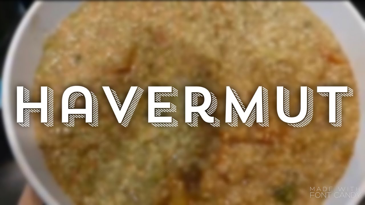 how to make a havermut | cara membuat havermut - YouTube