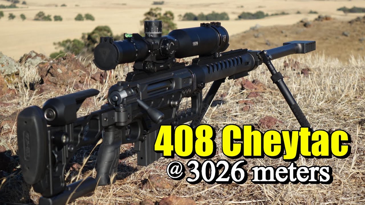 408 Cheytac at 3026 meters - YouTube