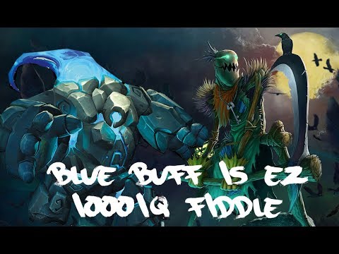 League Of Legends: BLUE BUFF IS EZ - YouTube