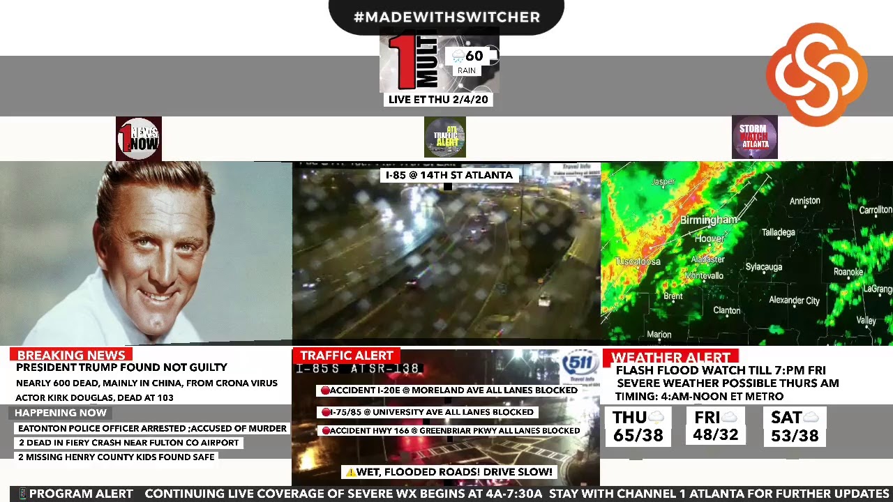 Channel 1 Atlanta NEWS NOW LIVE - YouTube