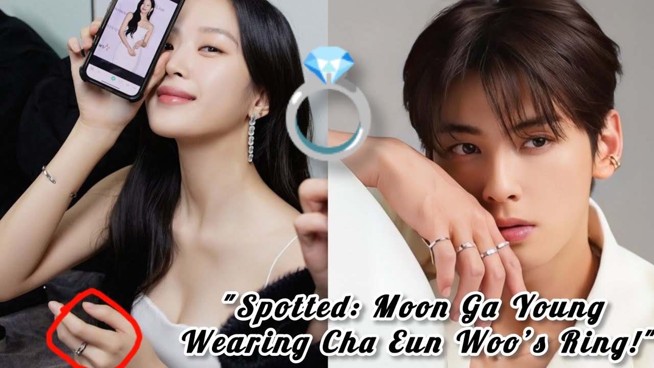 "Moon Ga Young and Cha Eun Woo’s Bond Deepens: Ring Sighting Sparks Fan Frenzy" - YouTube