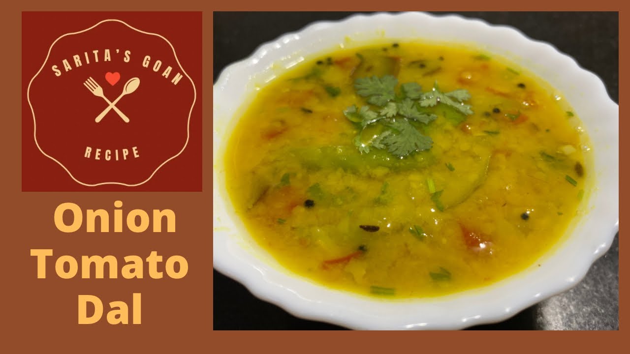Onion and Tomato Dal | Toor Dal recipe | Easy and quick Dal recipe ...