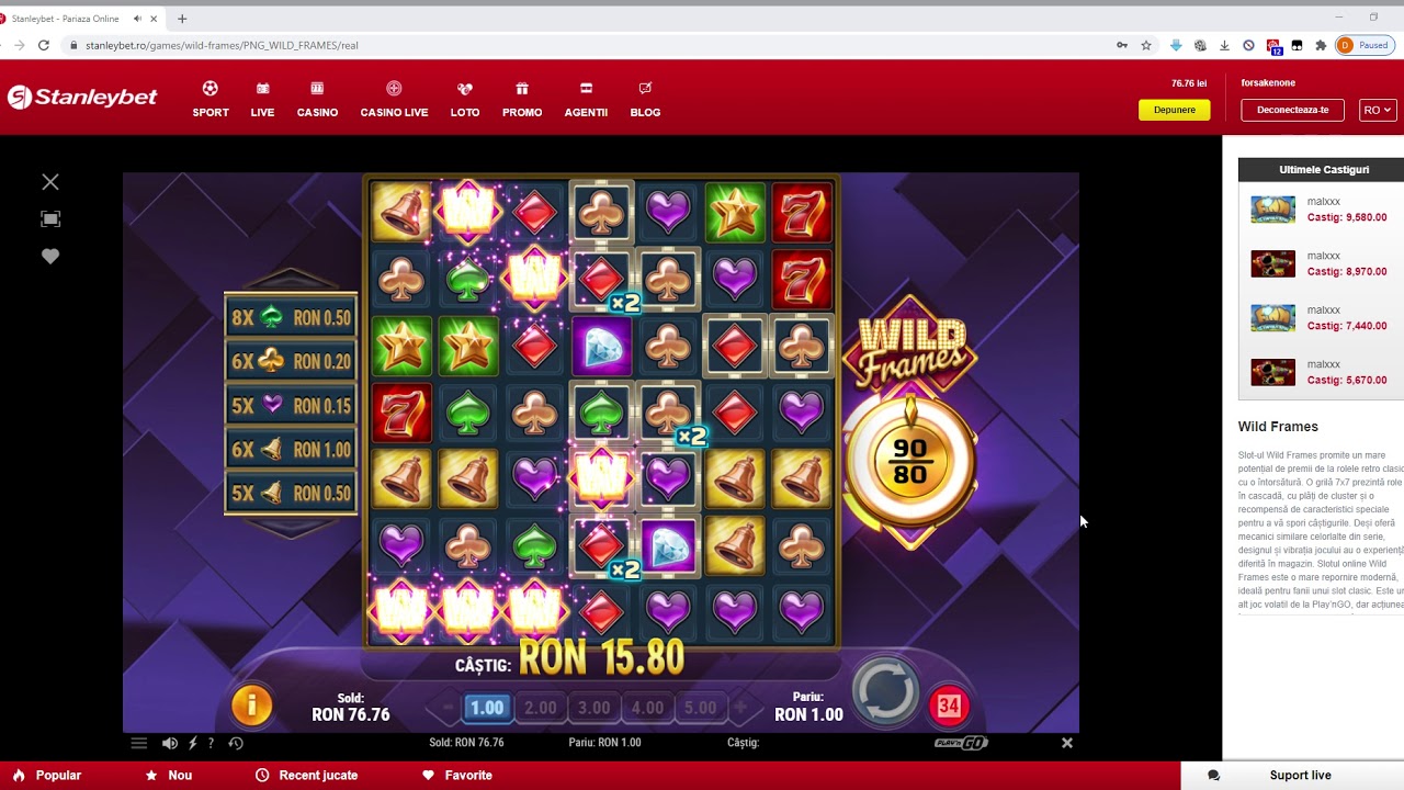 Big win Wild Frames - YouTube