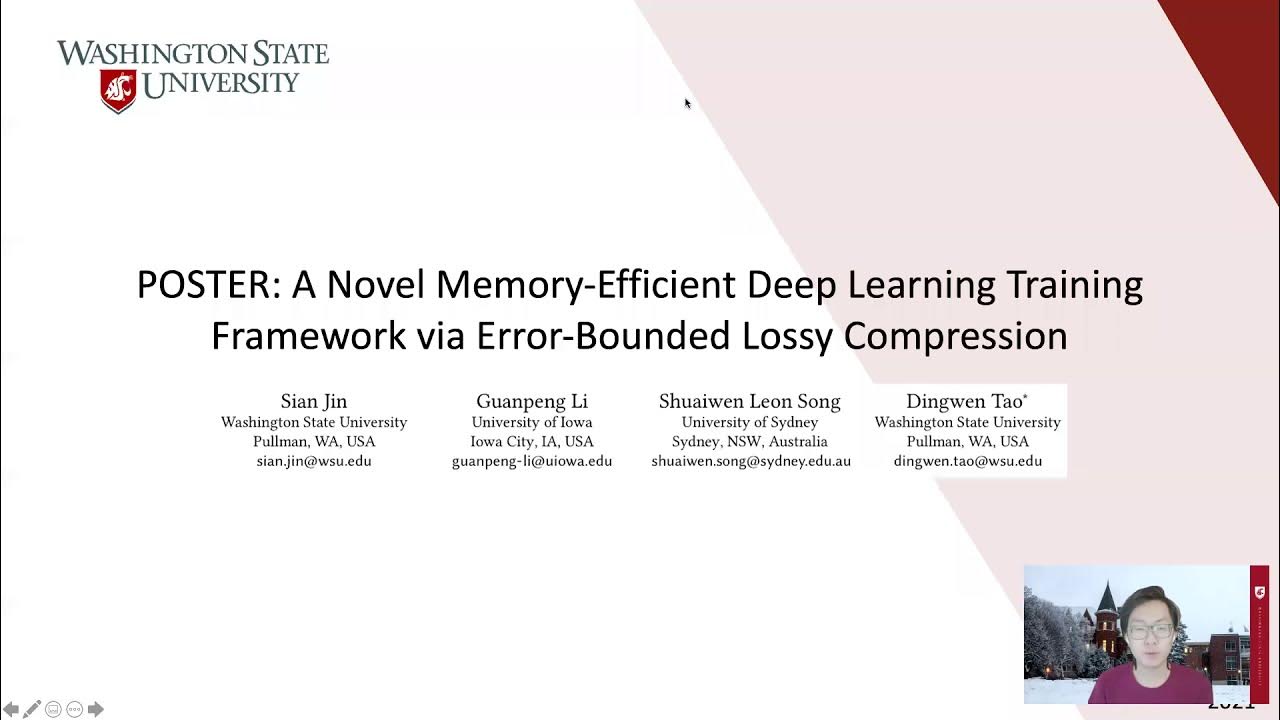 POSTER: A Novel Memory-Efficient Deep LearningTraining Framework via Error-Bounded Lossy ...