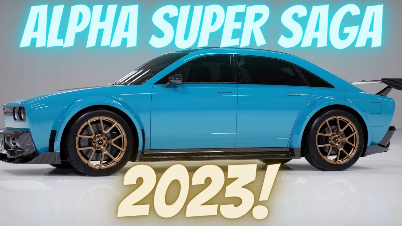 2023 ALPHA SUPER SAGA CONCEPT ELECTRİC CAR - YouTube