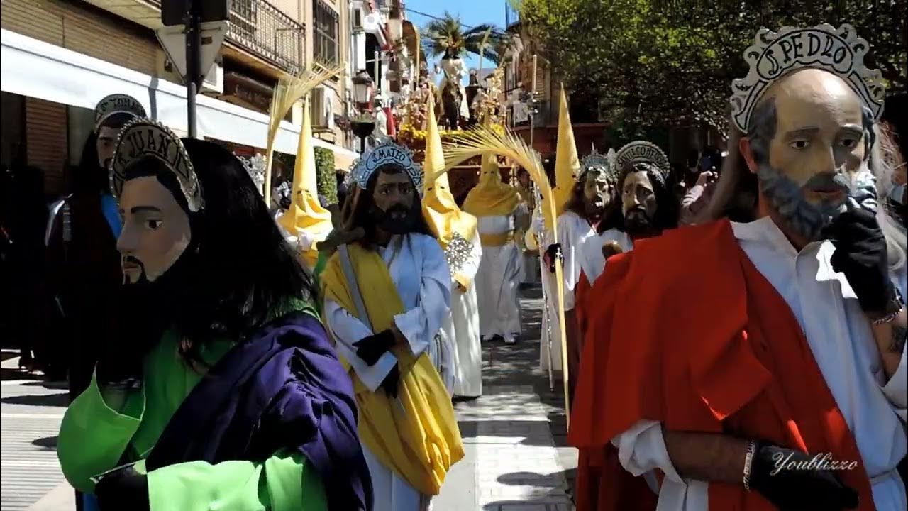 Domingo de Ramos Semana Santa 2022 Cabra Córdoba - YouTube