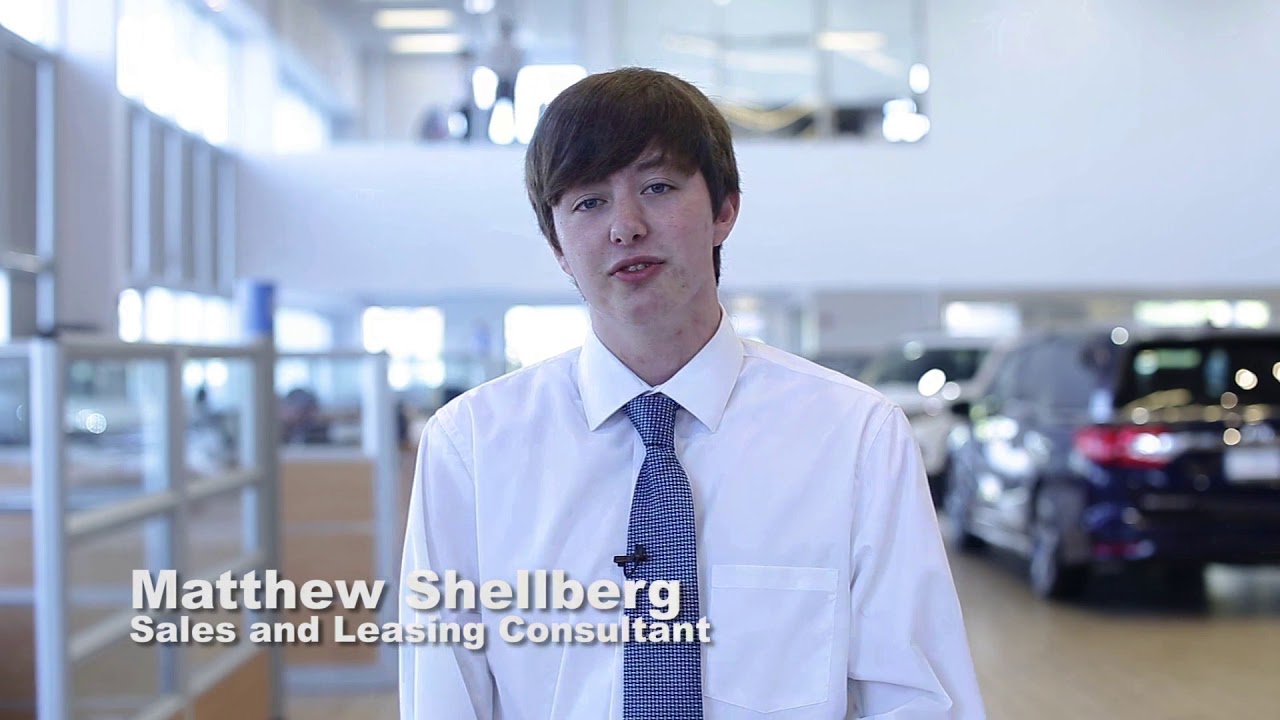 Matthew Shellberg, Sales and Leasing Consultant at Honda of Chantilly ...
