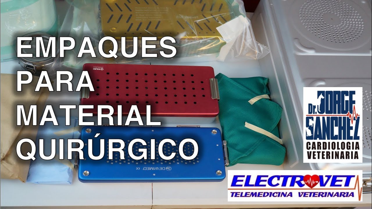 Empaques para material quirúrgico - YouTube