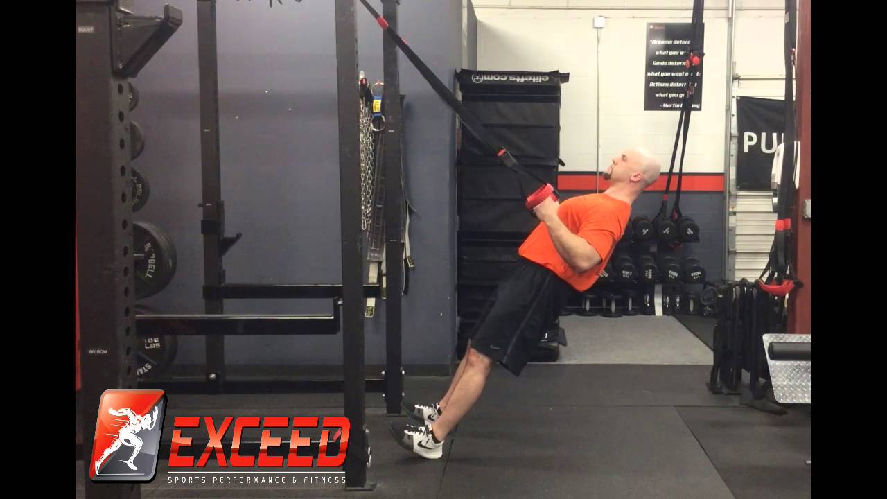INVERTED ROW - w/Pause (Straps) - YouTube