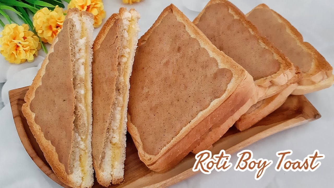 LAGI VIRAL BANGET !!! ROTI BOY TOAST ~ mudah bikinnya dan enak rasanya ...