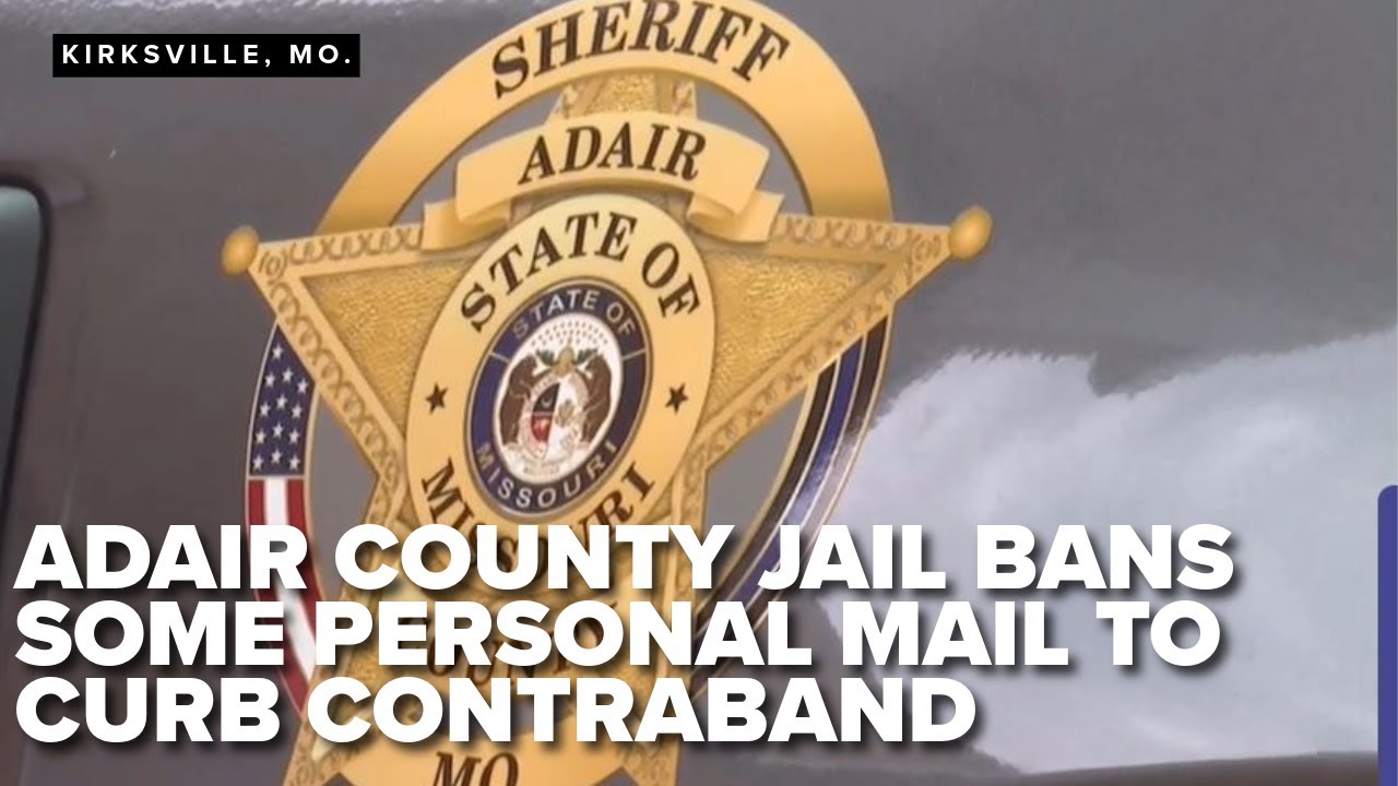 Adair County jail bans some personal mail to curb contraband - YouTube