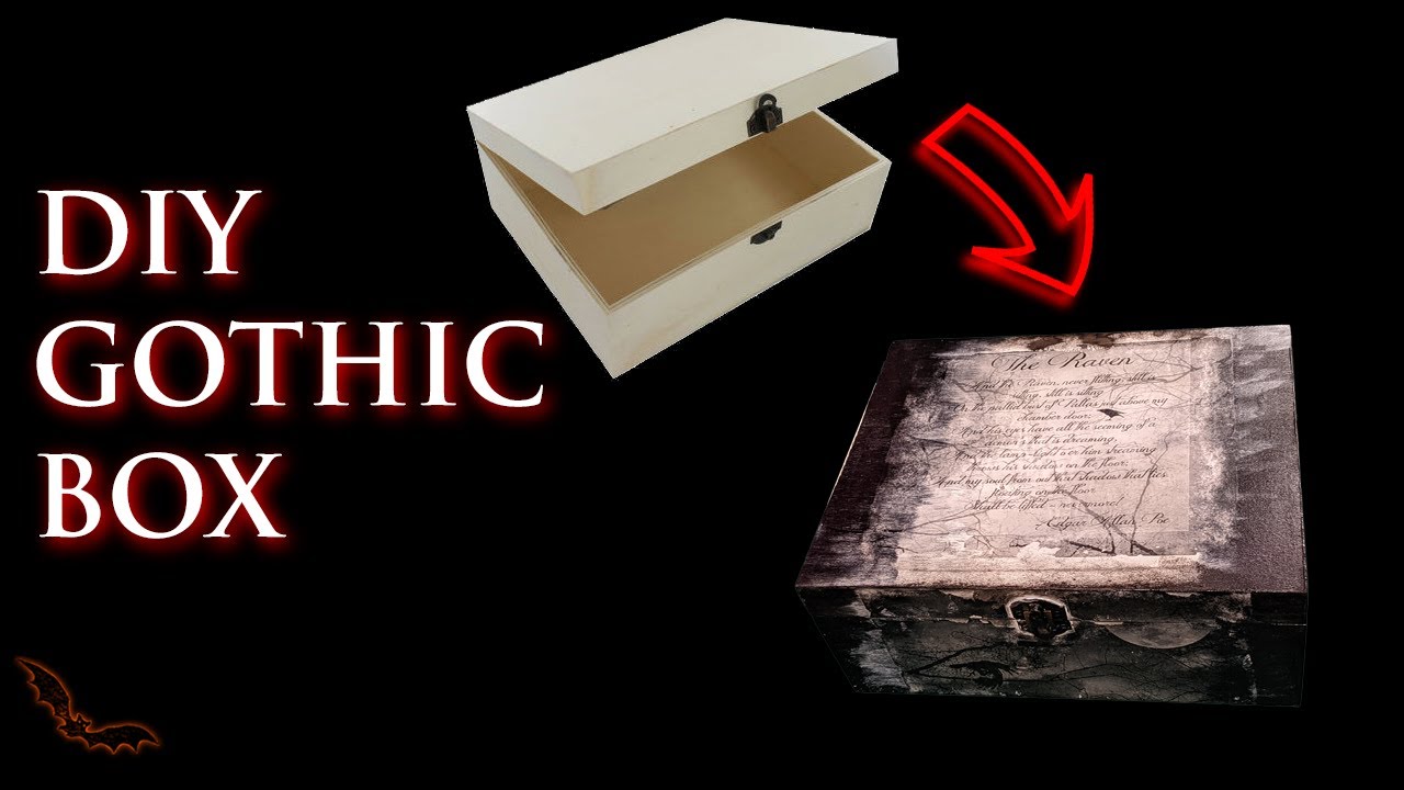 Gothic Box D.I.Y. - YouTube