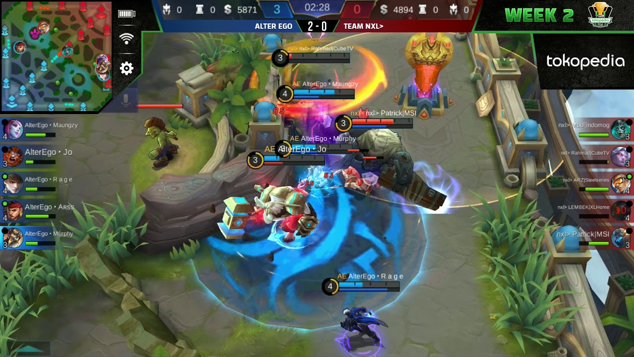 Alter Ego vs TEAM nxl IESPL #TBOF ML Game 3 - YouTube