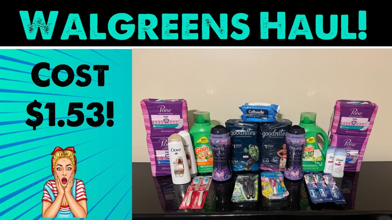 Walgreens Haul! 3/31-4/6! Final cost of $1.53! MM pick up order ...